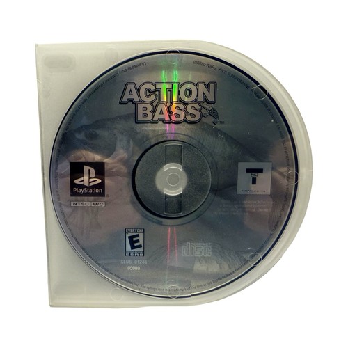 Action Bass Sony PlayStation PS1 Video Game Disc Only with New Case | eBay