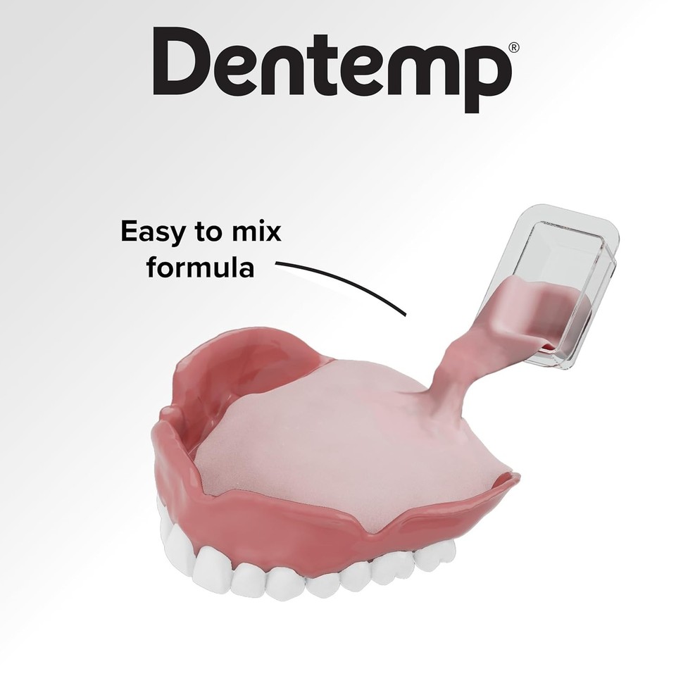 Ultimate Denture Reliner Kit with Custom 3-D Liner - Perfect for ...