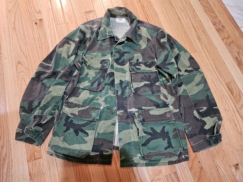 US Army Rare Medium Regular RDF Camo Top ERDL | eBay