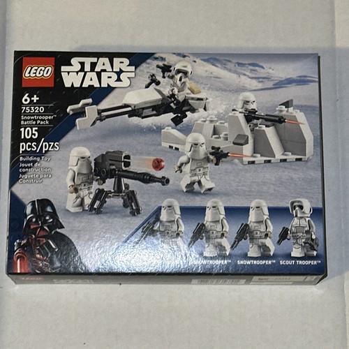 LEGO Star Wars 75320 Hoth Snowtrooper Battle Pack 105 pieces New in Box ...