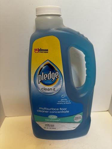 Pledge Clean It Multisurface Floor Cleaner Concentrate Rainshower 32 fl ...