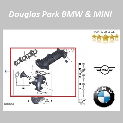 BMW F30 3 Series N47 Inlet Manifold 11618506406 for sale online | eBay