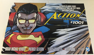 DC Comics promo poster ~ ACTION COMICS #1001 ~ 24X36 | eBay