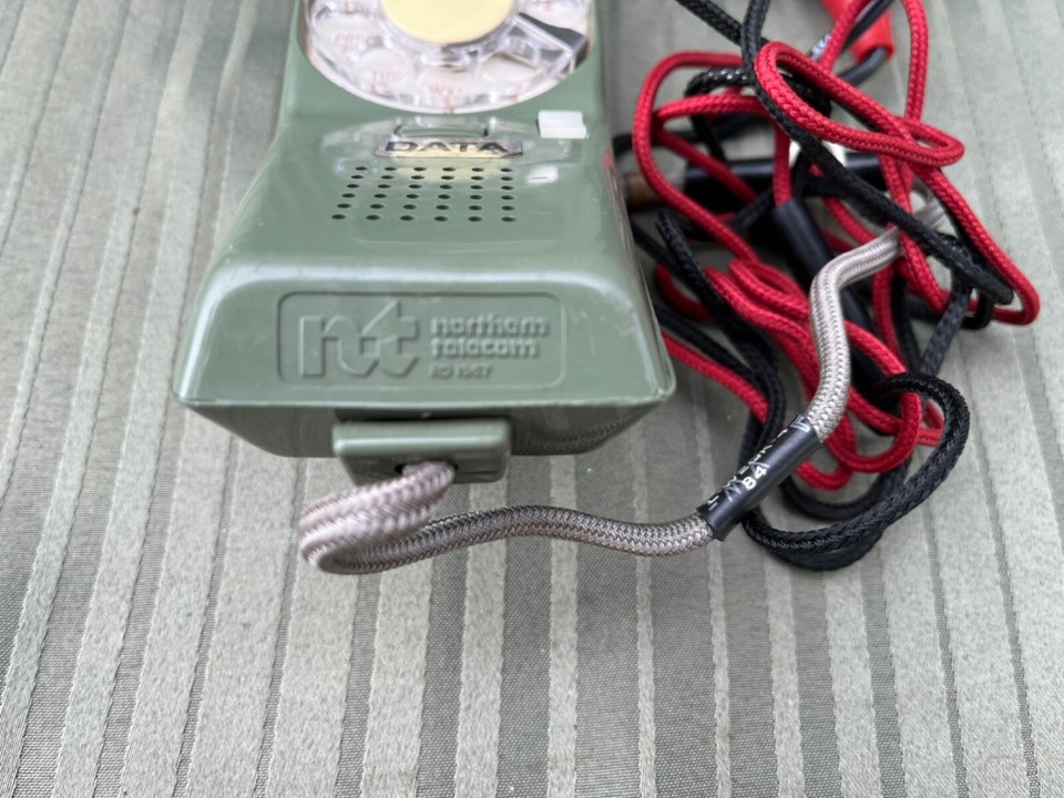 Vintage 1967 Northern Telecom Lineman Test Phone Rotary Telephone ...