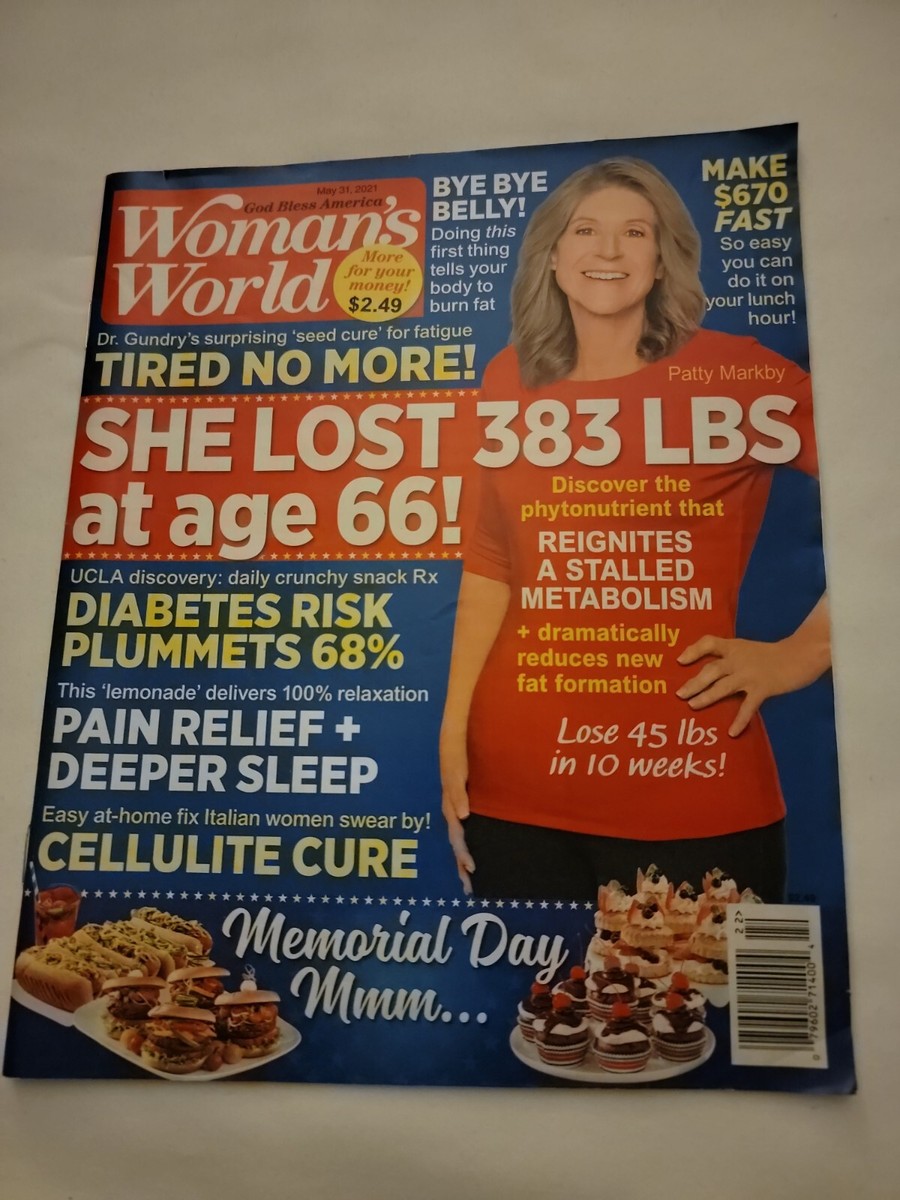 Womens World Magazine Cover May