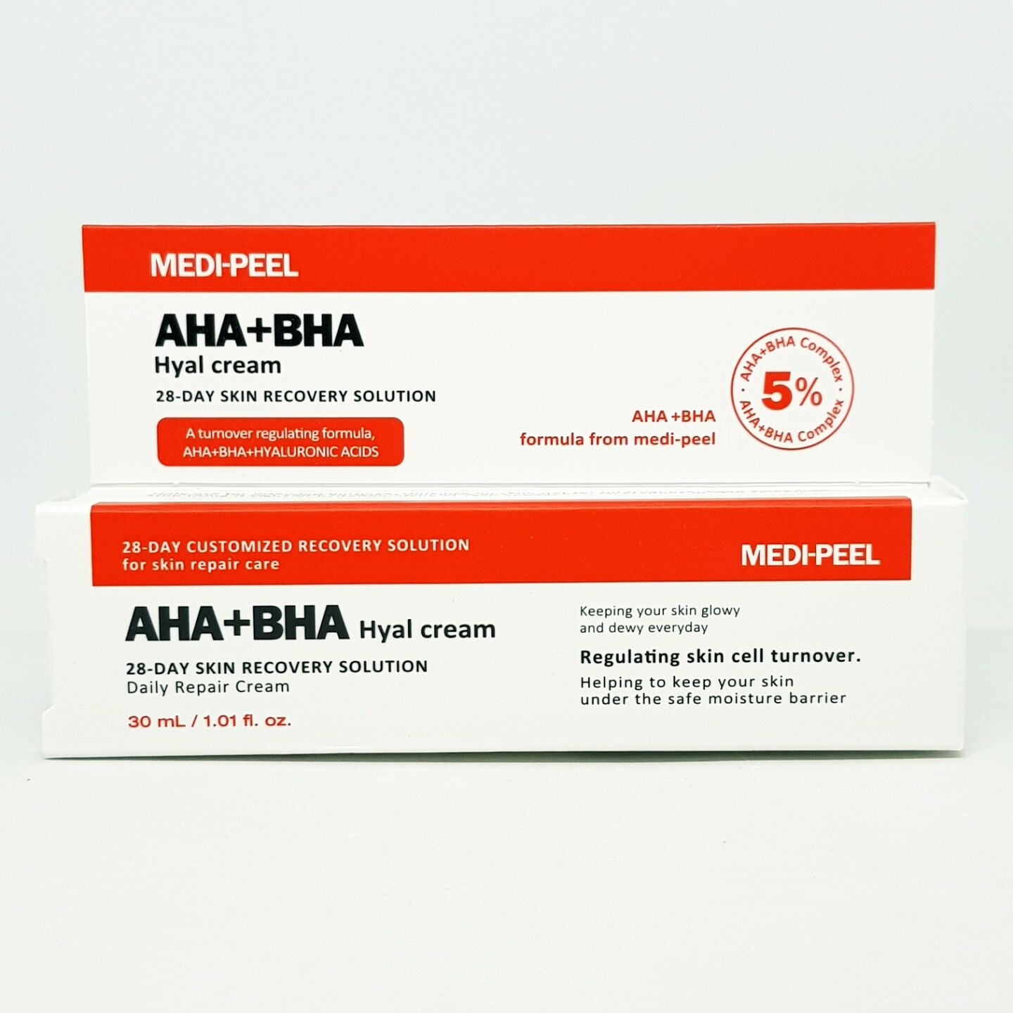 MEDI PEEL AHA BHA 28 Days Hyal Cream 30ml Anti Aging Moisture Barrier K ...