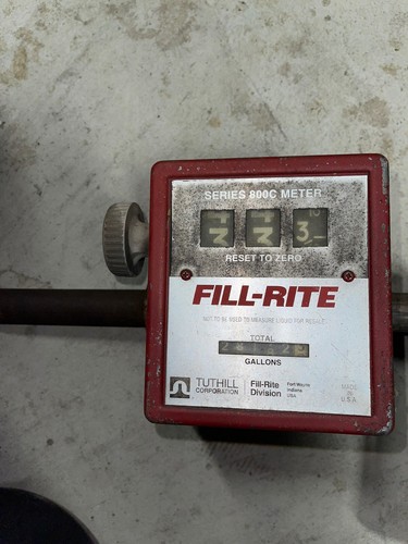 Tuthill Transfer Systems Fill-Rite 800C Series Meter | eBay