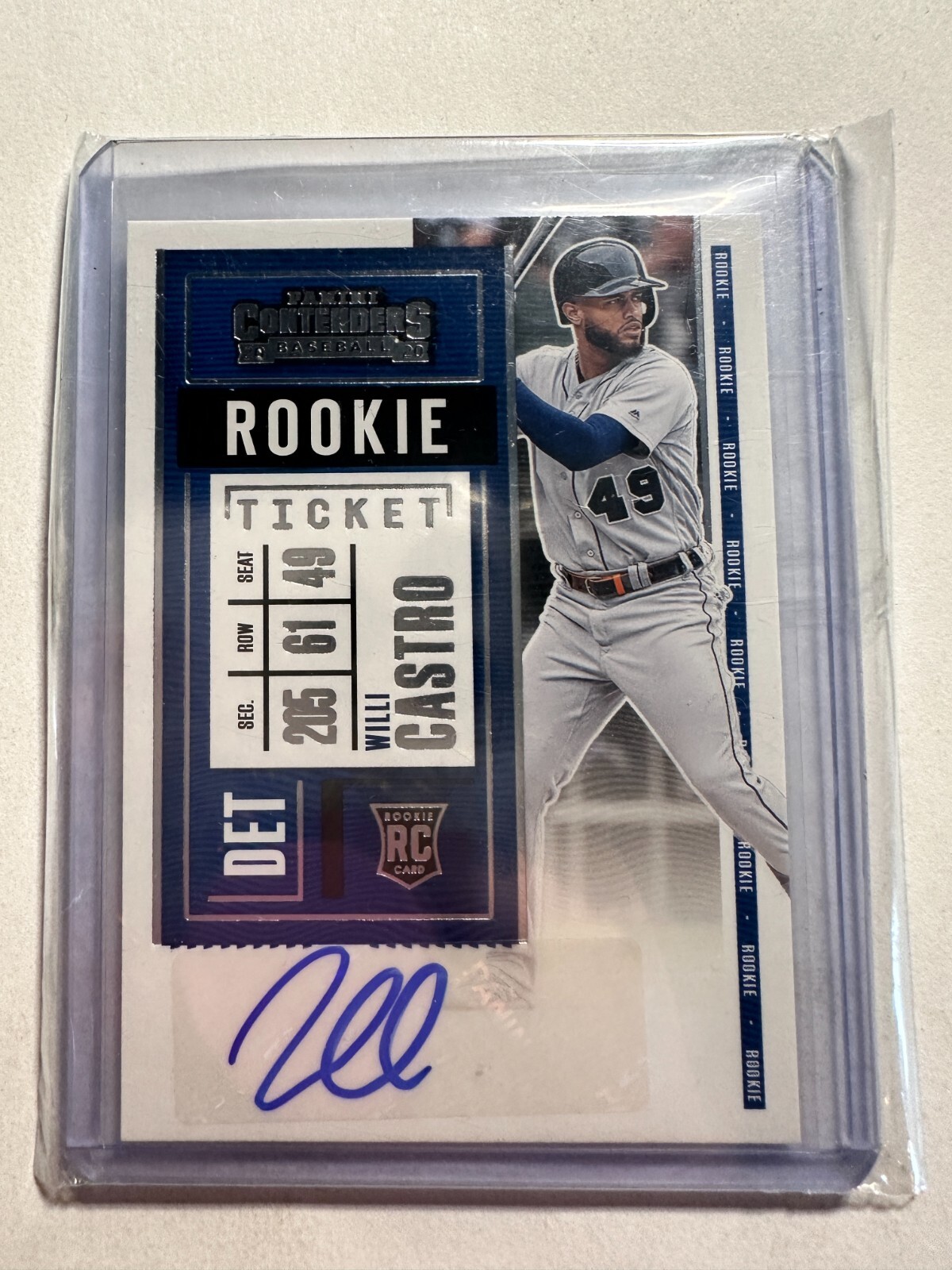 K28,498 - 2020 Panini Contenders #150 Willi Castro Auto RC | eBay