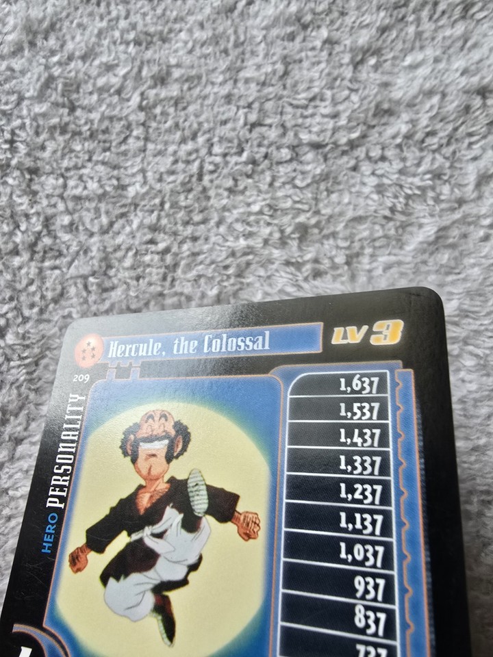DBGT Dragon Ball GT Hercule, the Colossal 209 CCG Limited Baby Saga MP ...