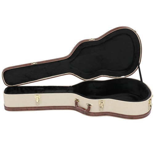 41 Inch Hardshell Acoustic Guitar Case Flat Grey Microgroove Fits | eBay