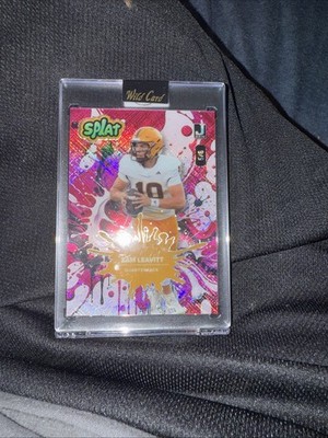 2025 Wild Card Splat Football Sam Leavitt 5/6 | eBay