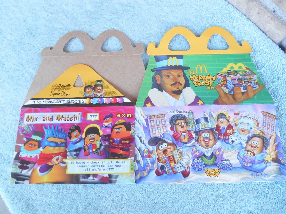 McDonalds MCNUGGET BUDDIES EMPTY Happy Meal Box 202. Ephemera. Collect ...