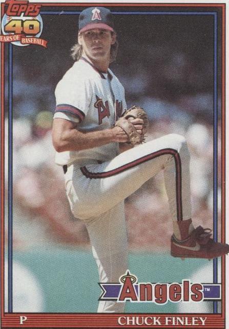1991 Topps - Chuck Finley #505 for sale | eBay