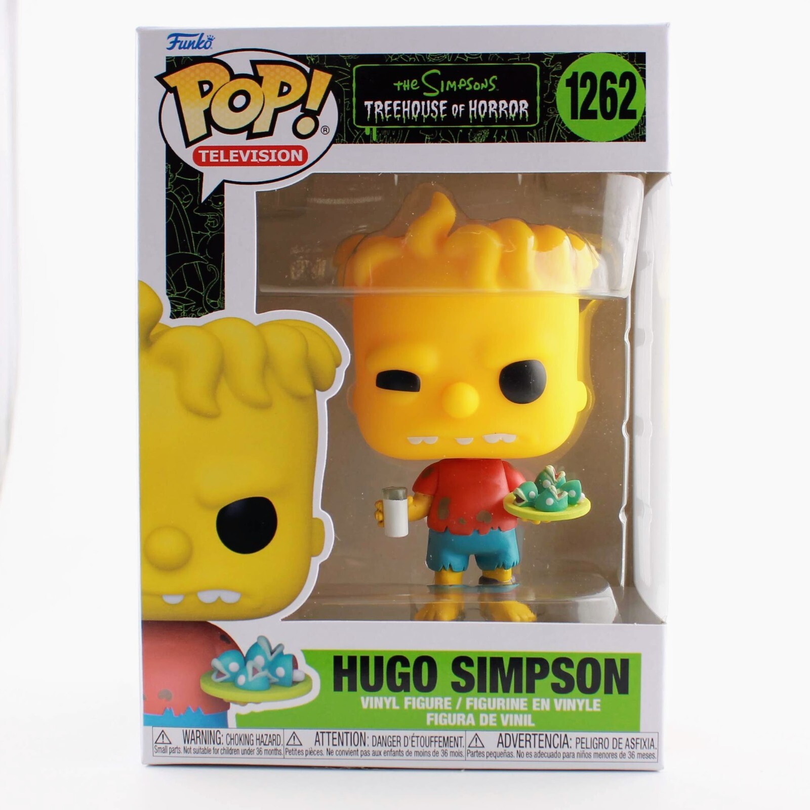 Funko Pop Tv The Simpsons Hugo Simpson Twin Bart Vinyl Figure 1262 International Society