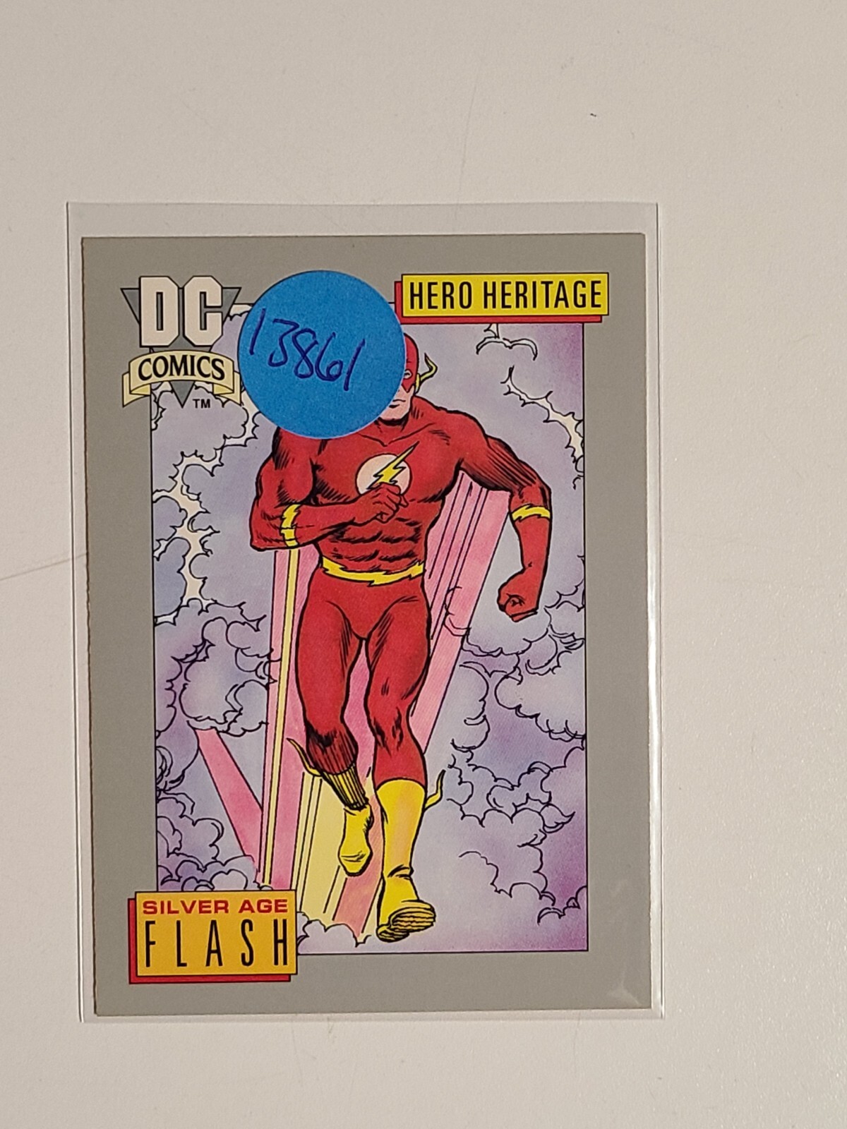Silver Age Flash Trading Card DC Comics 1991 #5 | eBay