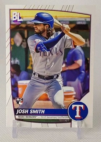 ⚾️2023 big league JOSH SMITH (rookie) baseball card #9⚾️ *Rangers* | eBay