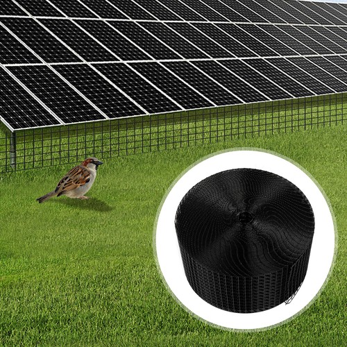 Solar Panel Bird Wire 6"/8" x 100ft PVC Welded Mesh Roof Pigeon Net ...