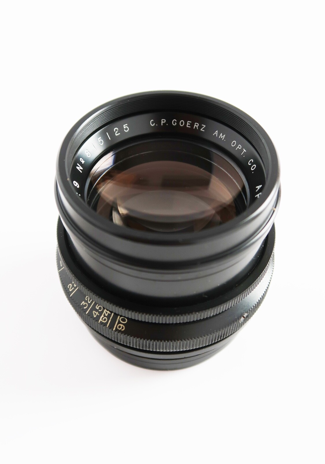 Goerz Apochromat Red Dot Artar 14 In F 9 Large Format Camera Lens | eBay