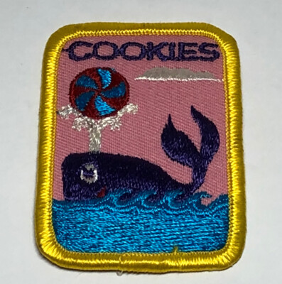Vintage Girl Scout cookie patch | eBay