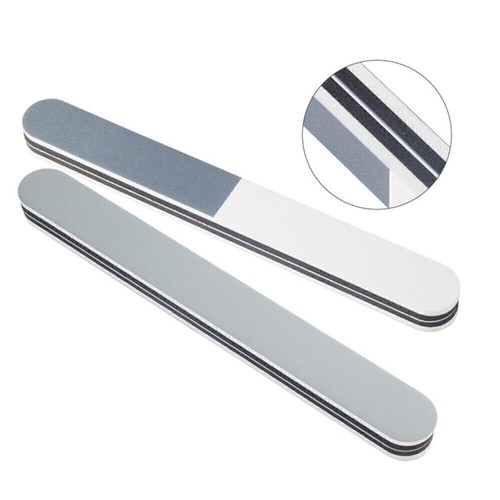 5 Pack Sanding Sponge Nail Buffer Files Block Bar 600/1200/3000 Grits 3 ...