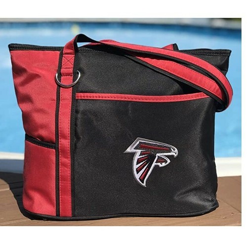 New Gameday Tote Purse Bag NFL Licensed ATLANTA FALCONS Embroidered ...