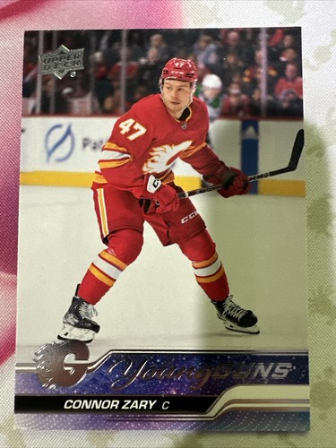 2023-24 Upper Deck Series 2 - Connor Zary Young Guns 496 Rookie Card ...