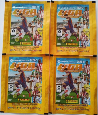 Brazil version 2020-2021 Panini Spain La Liga Santander Soccer Sticker ...