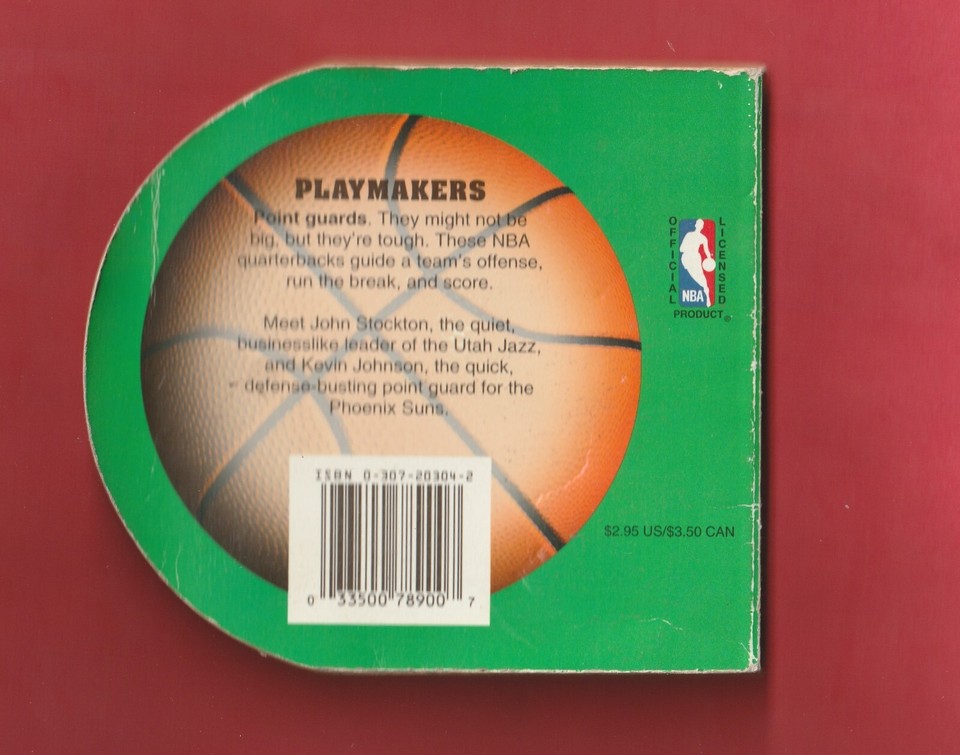 Rare 1992-1993 Fleer John Stockton & Kevin Johnson Golden Book Court ...