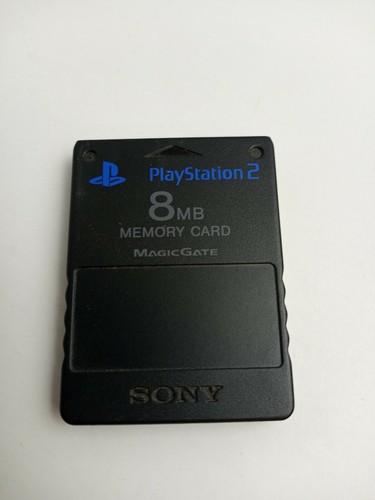 Official / Genuine Sony (PlayStation 2) Memory Card 8 md (PS2) | eBay