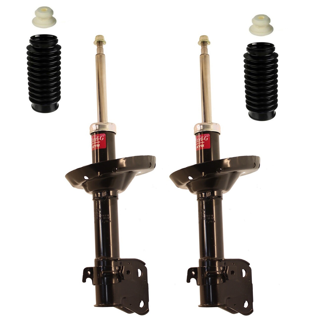 KYB Front Suspension Struts & Bellows Kit For Subaru Forester 2011-2013 ...