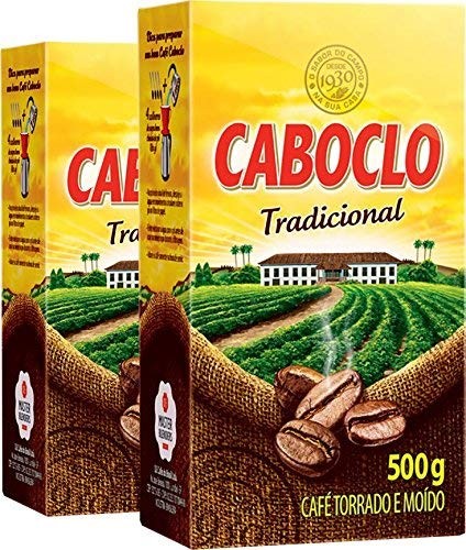 Cafe Caboclo 500g | Torrado e Moído | Roast and Ground Coffee 17.60oz ...