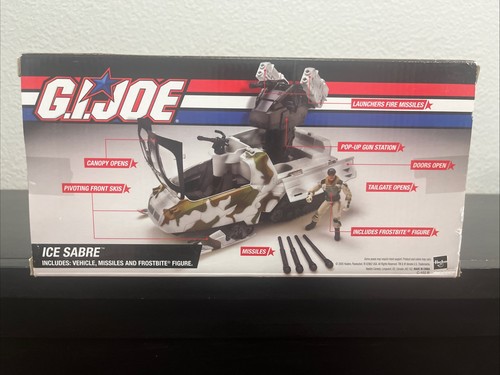GI Joe 2005 Ice Sabre with Frostbite, Arctic Operations Specialist, NEW ...