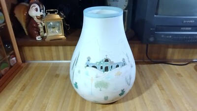 Texas El Paso Detailed Pottery Vase,13x11x11! | eBay