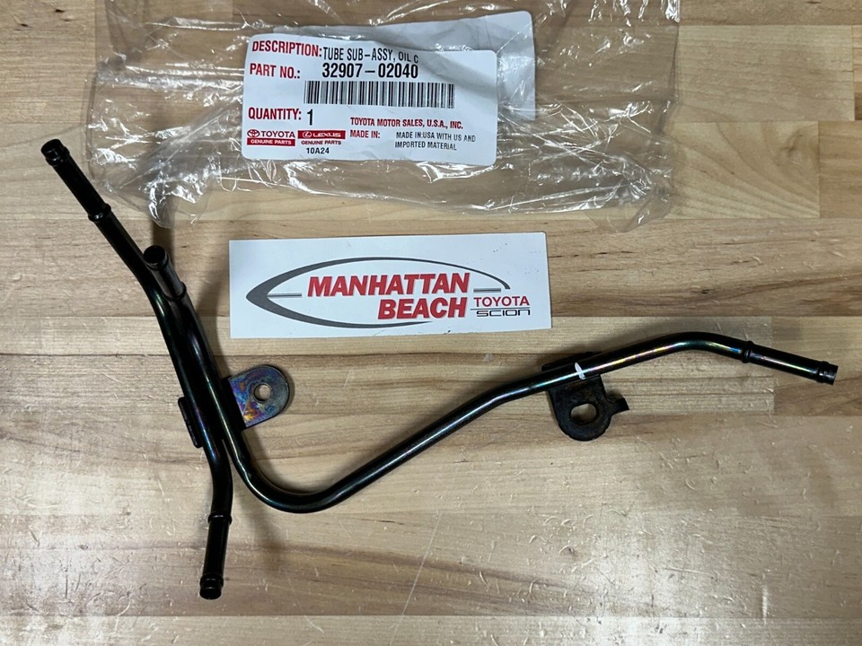 09-13 COROLLA 09-13 MATRIX 1.8L TRANSMISSION OIL COOLER TUBE PIPE 32907 ...