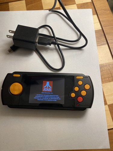 Atari Flashback Portable Deluxe Black Handheld Game Console 60 ...