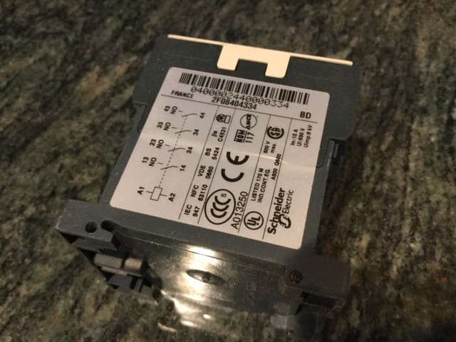 Schneider Electric CA3KN40BD IEC Control Relay 24vdc 4no for sale ...