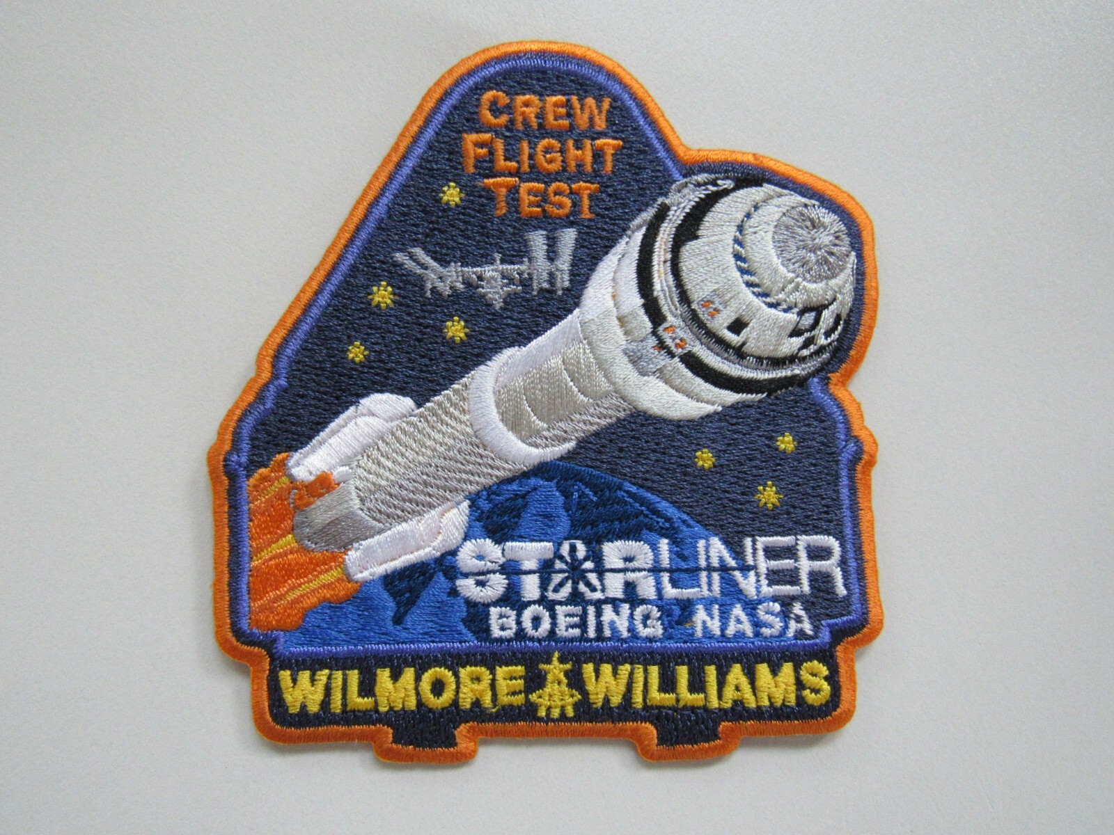 Boeing CST-100 Starliner Crew Flight Test Patch Jacket NASA Space ...