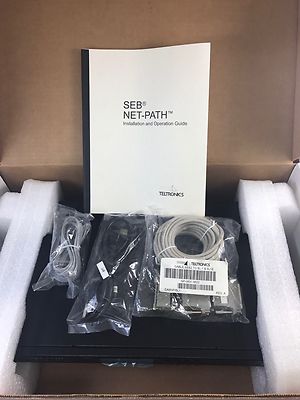 Teltronics SEBNP4SM10 NET-PATH 4 Port Site Event Buffer (SEB) AC - NEW ...