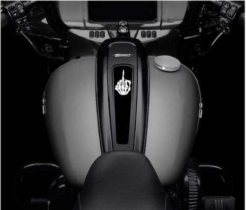 Flip Off Dash Console Insert. 21+ Street Glide & 21+ Road Glide. Made ...