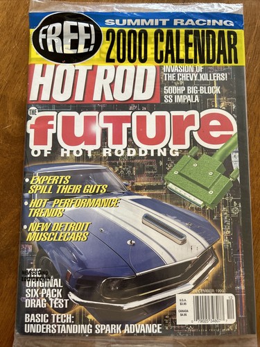 Vintage Hot Rod Magazine 1999 Plus Summit Racing 2000 Calendar | eBay