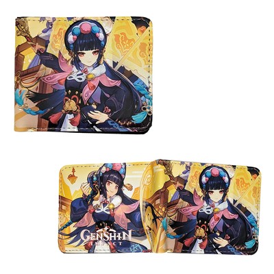 YUN JIN Genshin Impact 4 in. Bi Fold Wallet (Yunjin Video Games Credit ...