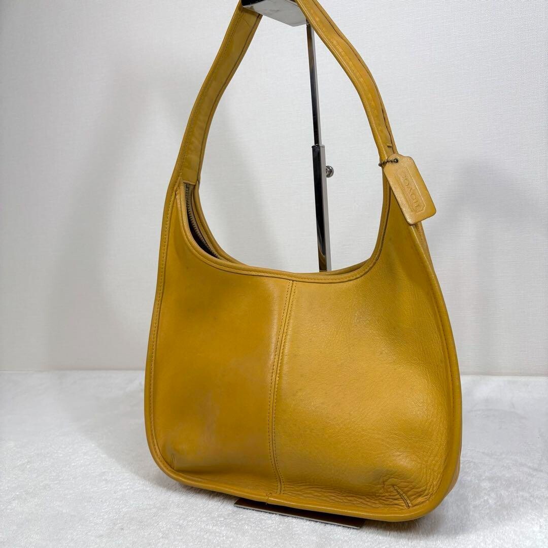 Vintage COACH 9025 Ergo Zip Hobo Shoulder Bag Leather… - Gem
