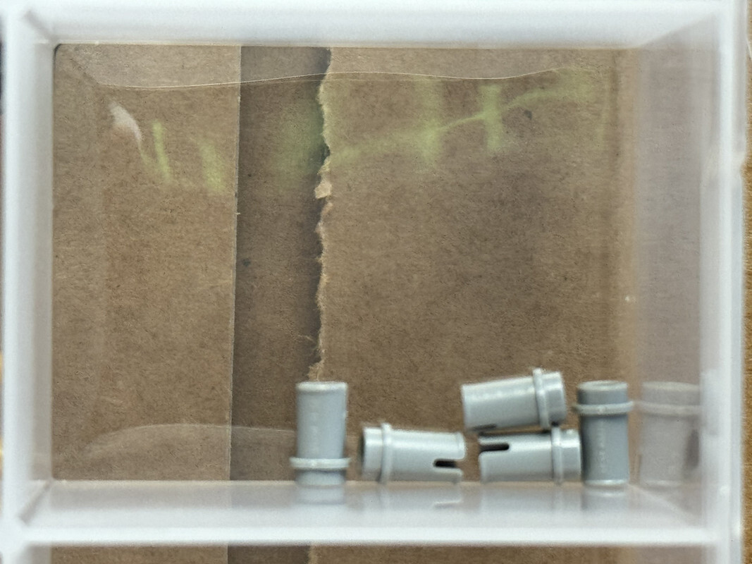 LEGO Parts - Light Bluish Gray Technic, Pin 1/2 - No 4274 - QTY 5 | eBay