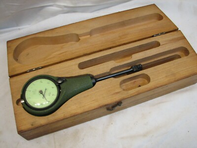 Federal C21 Dial Indicator Gauge .0001 Box Machinist Tool Gage Miracle ...