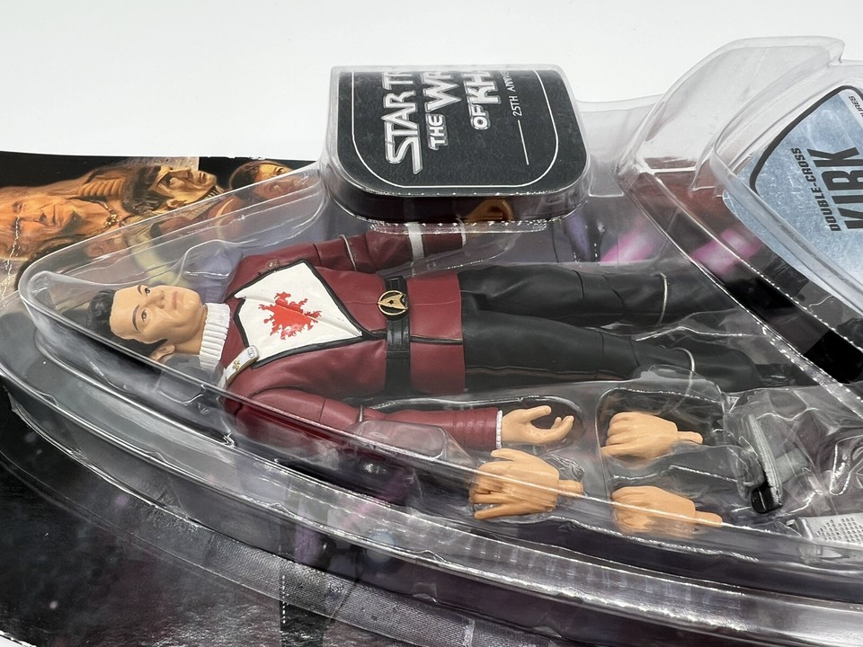2007 Diamond Select Captain Kirk Double Cross Star Trek II Wrath Of ...