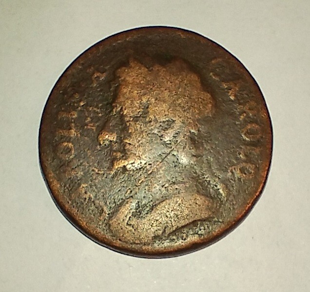 Copper Coin 1670 King Charles II Carolo Britannia Farthing # 08/05 | eBay