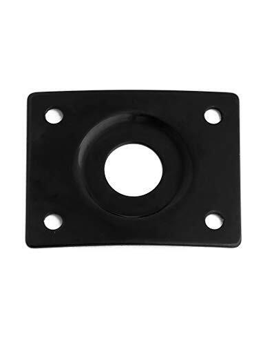 Guitar Jack Socket Plate Curved Recessed Rectangle Style Output Jack ...