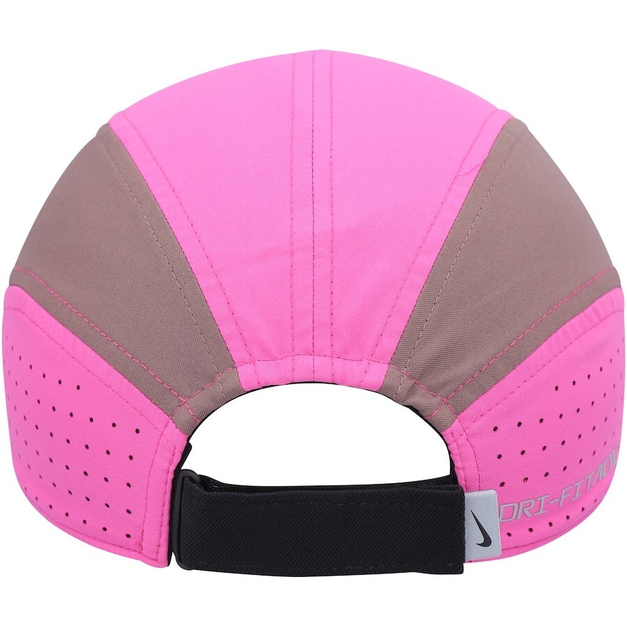 NEW NIKE Adult Unisex Tailwind DRI-FIT Running Hat, Fuchsia/Brown ...