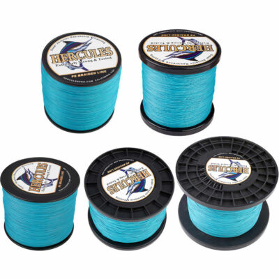 HERCULES 1094 Yard 8 Strands 10-300lb PE Braided Fishing Line Resistant ...
