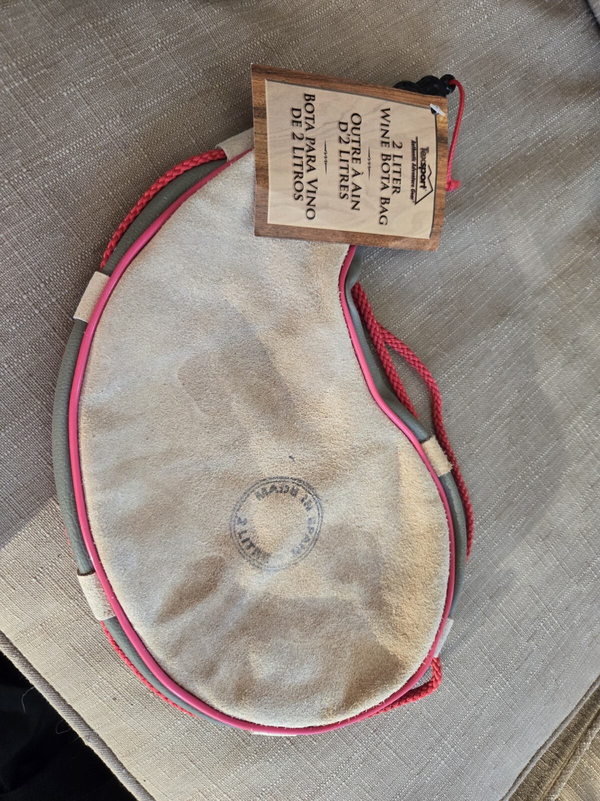 2 Liter Wine Bota Bag..New ..made In Spain | eBay